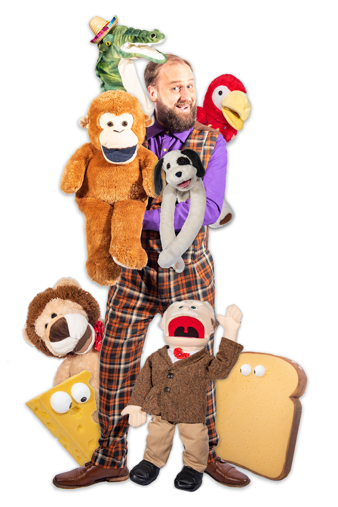CJ and his Puppets – The ultimate musical puppet show for kids ...